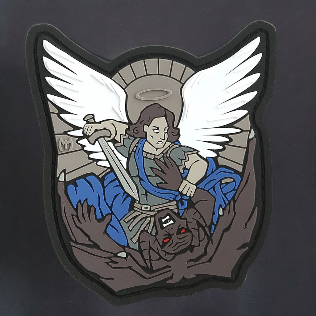 3D Morale Patch - SAINT MICHAEL - Blue – NFL EDC Knives