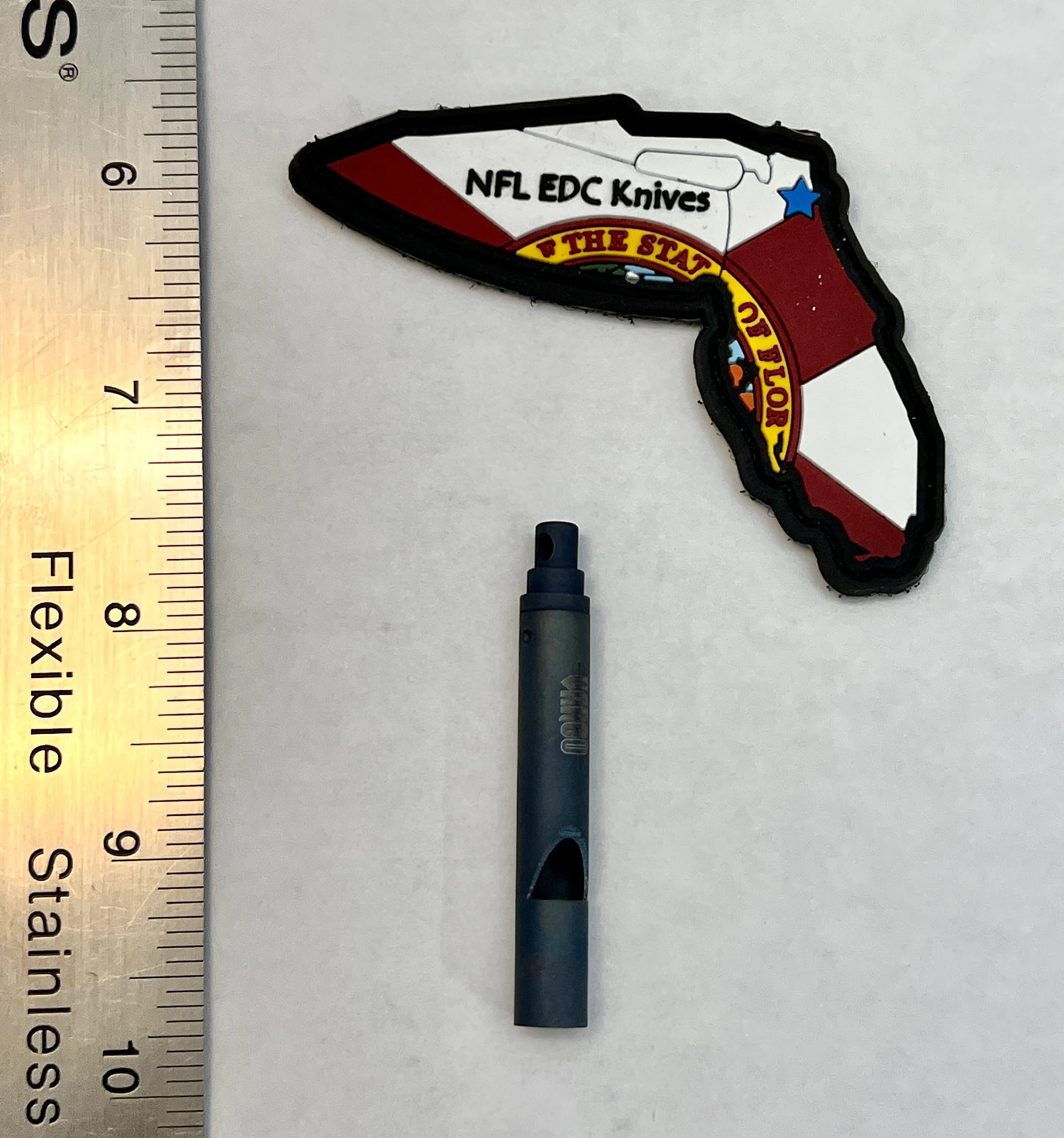 NFL_EDC_Knives Custom Tactical Dark Blue Anodized Vargo 416 Outdoors T ...